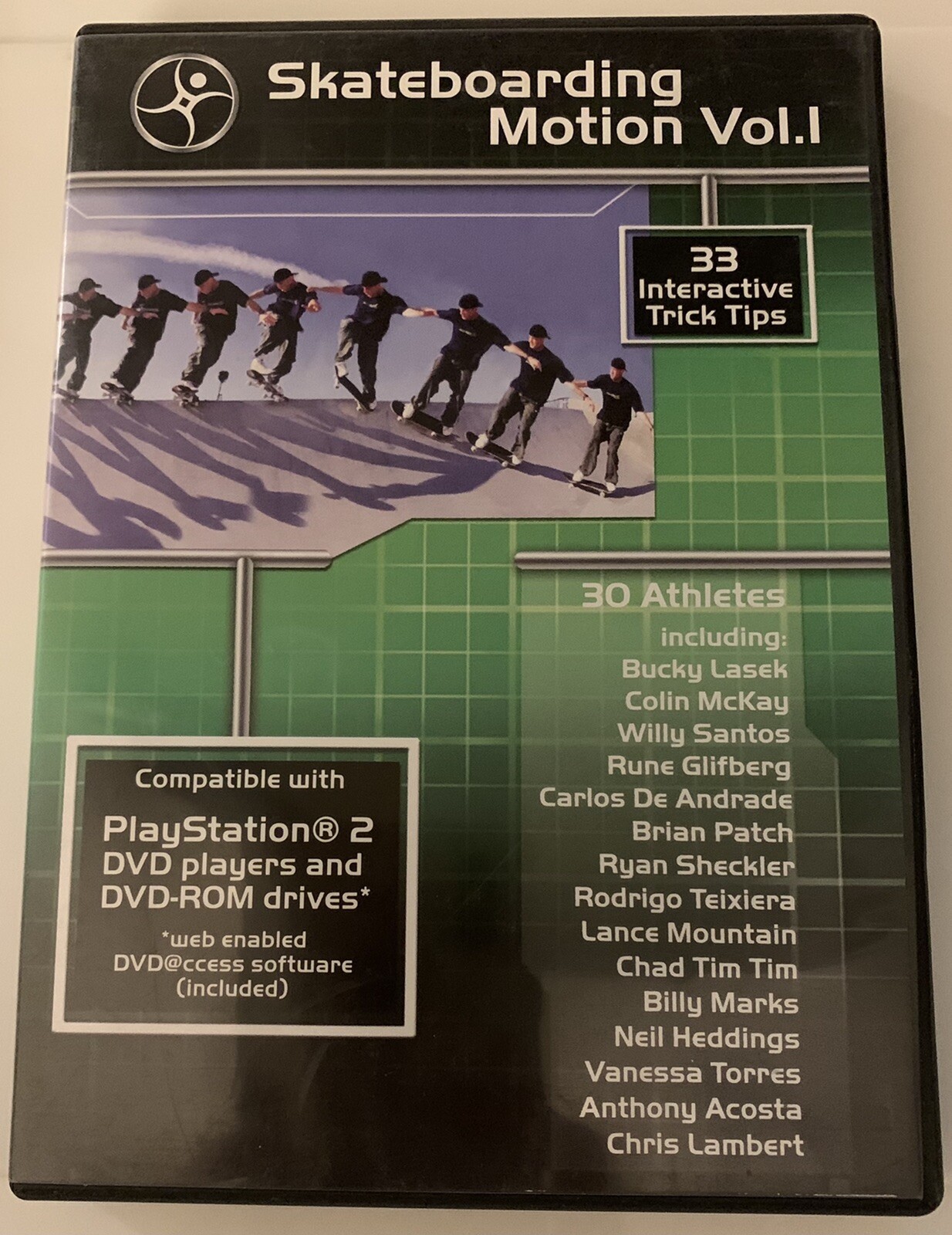 Skateboarding Motion Vol. 1 Interactive Trick Tips DVD | eBay