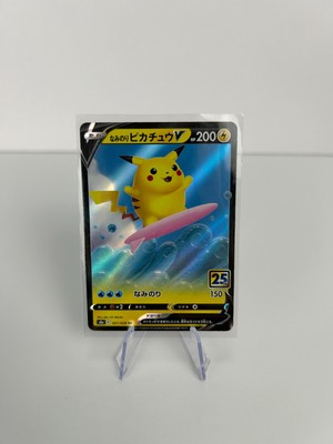 Surfing Pikachu V 021/028 S8a: 25th Anniversary Collection Holo (Japanese) | eBay