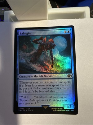 Magic The Gathering Sahagin Final Fantasy Foil | eBay