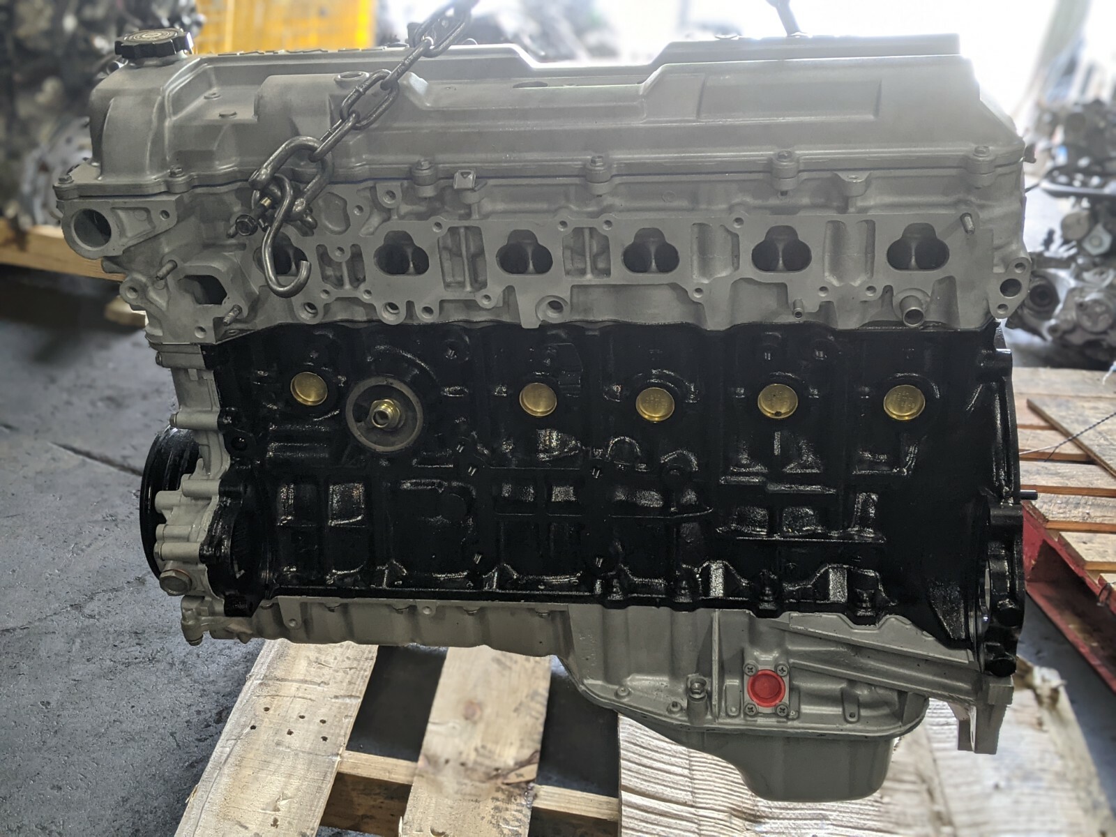 Crate Engine 1fz-fe Lexus Toyota Land Cruiser Lx450 4.5l DOHC 1FZFE 1fz ...