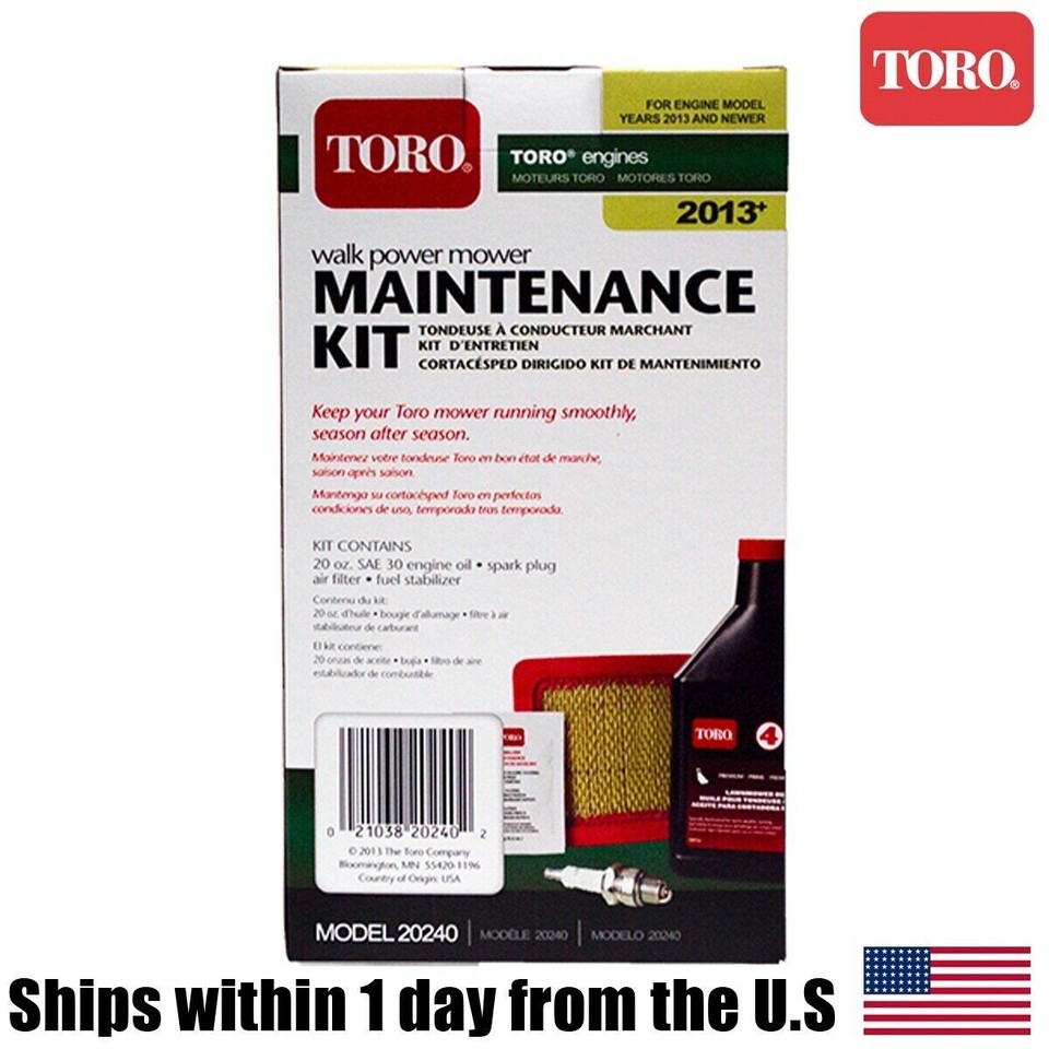 Toro Maintenance Kit, Toro engine (2013 up) | eBay