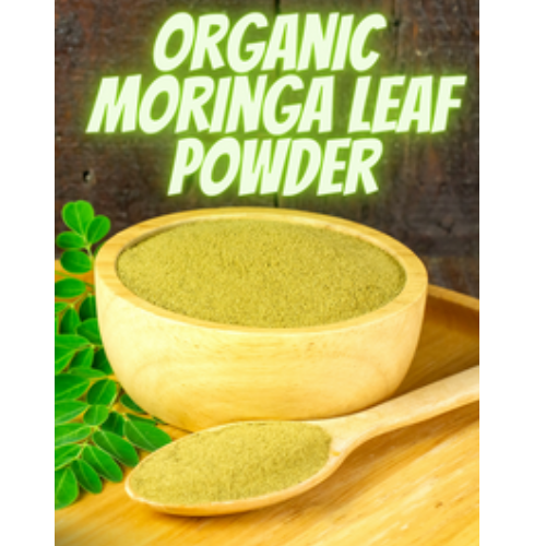 Organic Moringa Oleifera Dried Leaf Powder 100% Pure & Natural Super ...