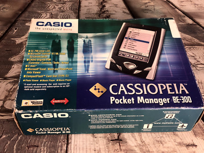 CASIO CASSIOPEIA Pocket Manager BE-300 Microsoft Windows Powered CE 3.0 ...