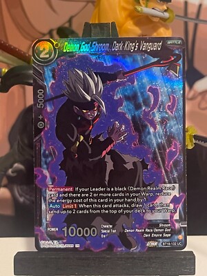 Dragon Ball Super CG Demon God Shroom Dark King's BT18-132 Z Legends ...