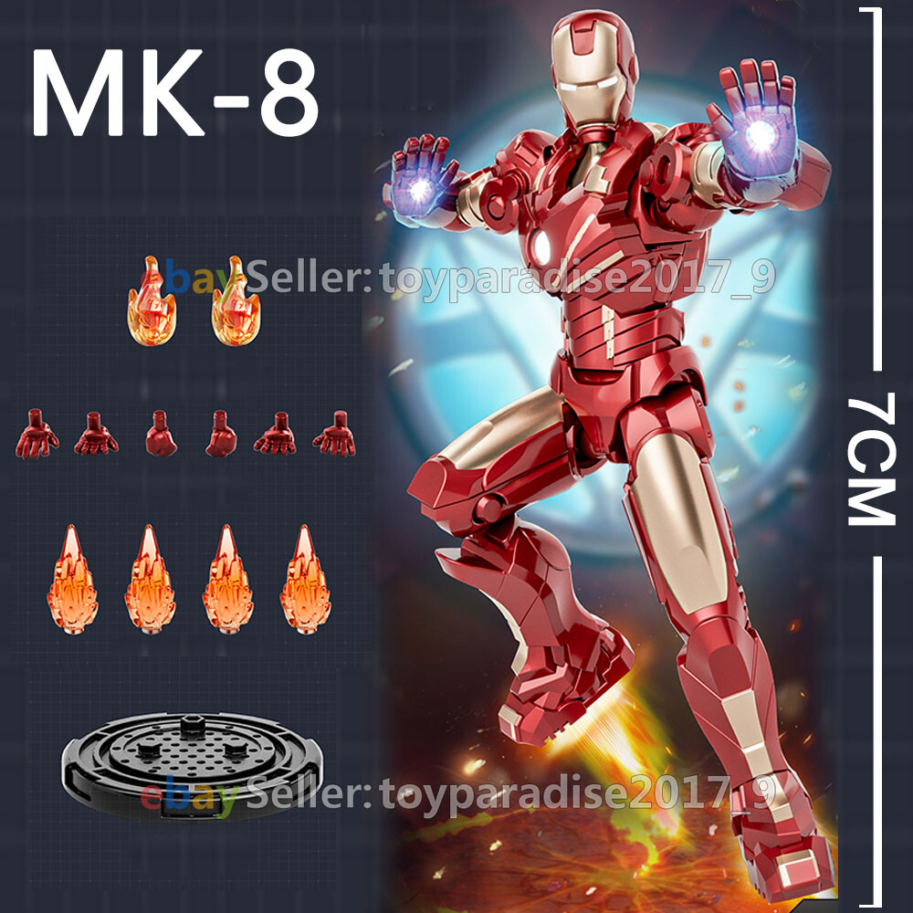 Iron Man Mk8 Red Joe Zhu | Iron Man Mk85 In Black And Gold Scheme!
