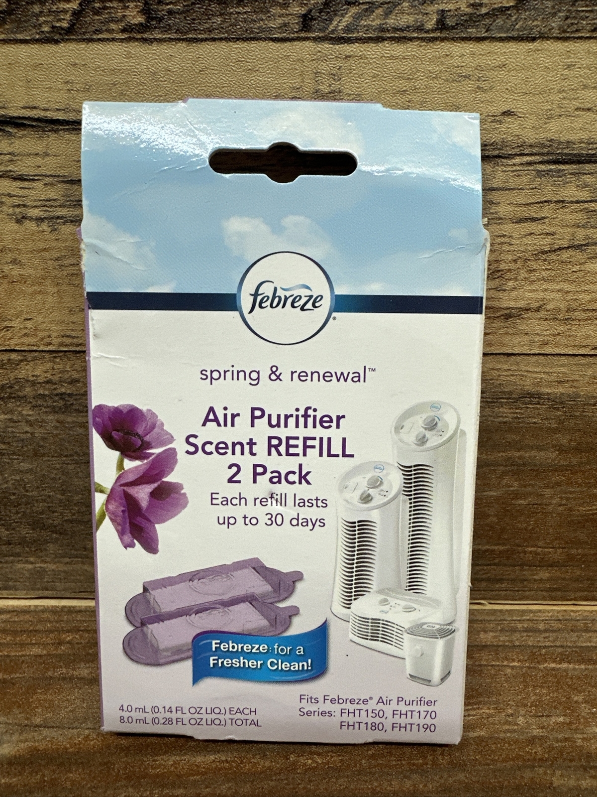 Febreze Spring & Renewal Air Purifier Scent Refill, 2-Pack, FRF102P ...