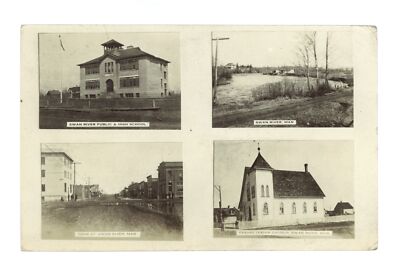 Swan River Manitoba A composite of the town of Swan River Manito- Old ...