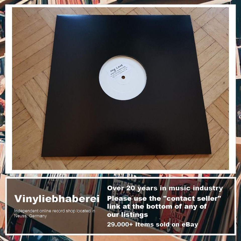 Justin Timberlake - My love Electronic Vocal Mix 12'' Disco Vinyl | eBay UK