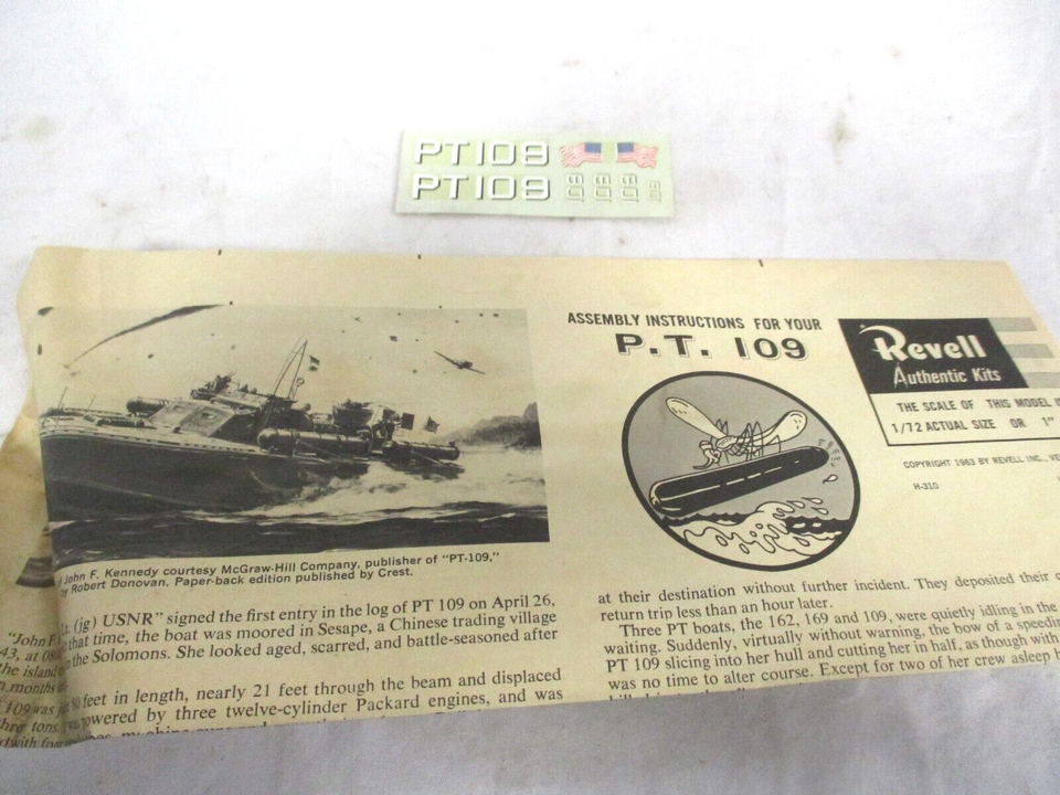 Revell Historic PT-109 Model Kit | eBay