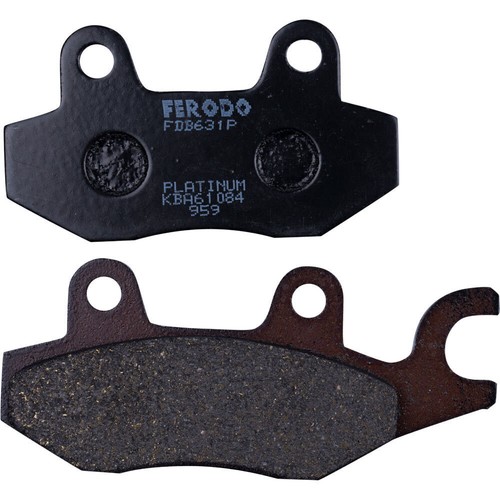 Ferodo Platinum Organic Front Brake Pads for 2018-2022 Kawasaki Ninja ...