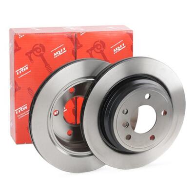 TRW Rear Brake Disc Rotors 298mm DF2783S | eBay Australia