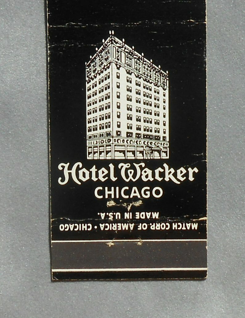 1950s Hotel Wacker 111 West Huron St. 300 Outside Rooms Chicago IL Cook ...