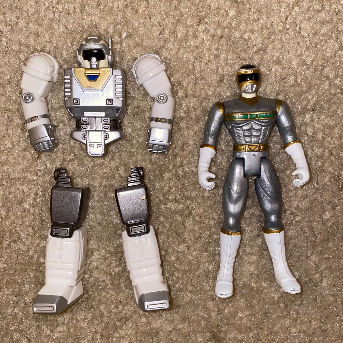 Power Rangers In Space Silver Ranger Zord