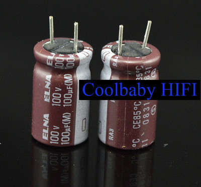 10PCS JAPAN ELNA RA3 100v 100uF 10*16mm 85℃ HiFi Audio Electrolytic ...