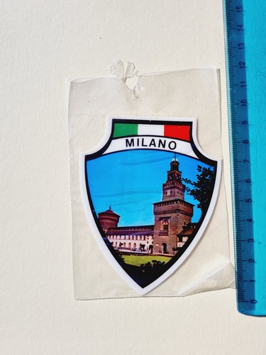 Autocollant Milano Autocollant Timbre Autocollant Vintage 80s Original ...