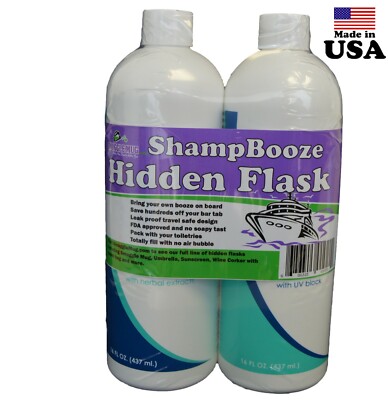 Hidden Flask Shampoo Booze Sneak Booze Flask ShampBooze Flask Smuggle ...