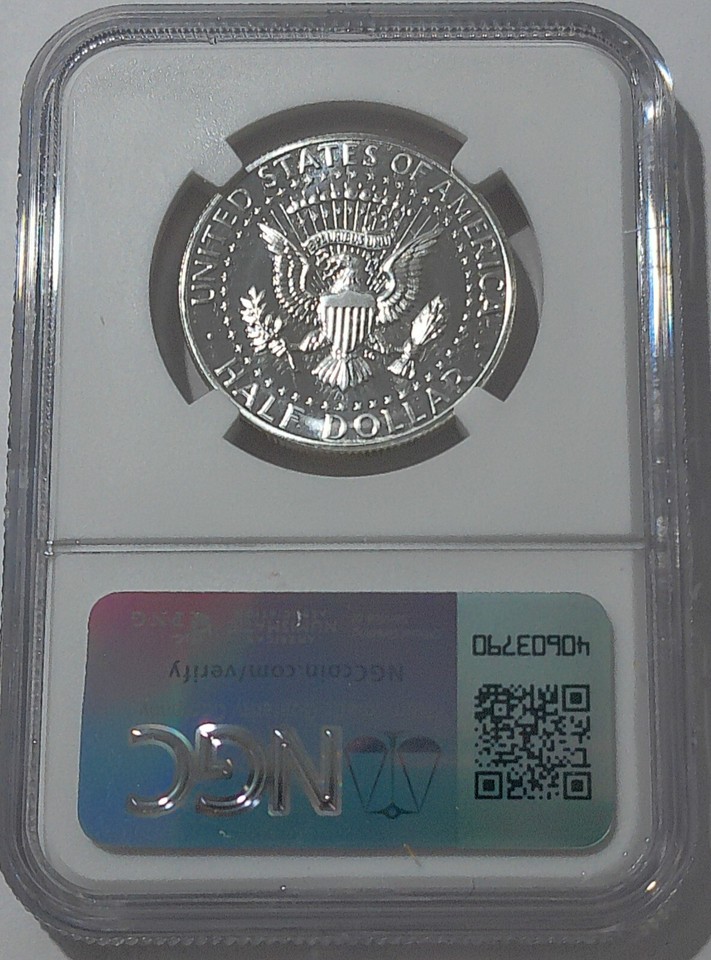 1964 NGC PF65 Proof Silver Kennedy Accent Hair Half JFK Coin Kennedy ...