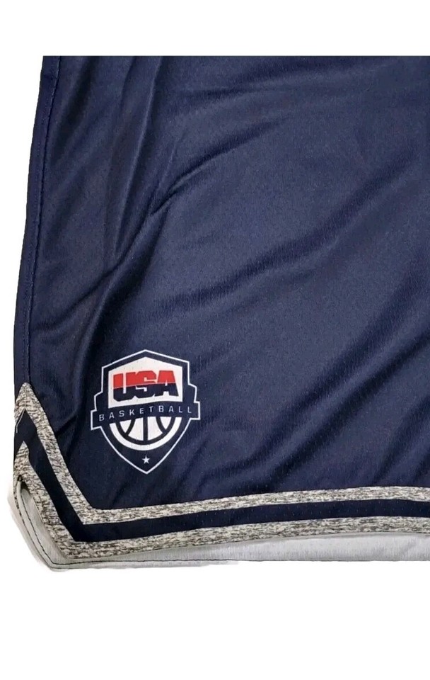 Nike USA Authentic Team Issue Mens Large Basketball Practice Shorts USA ...