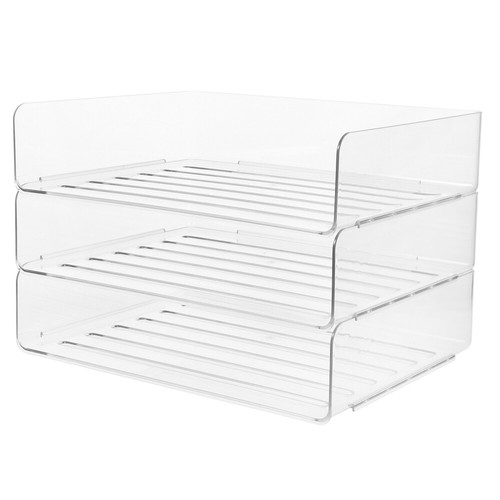 File Rack Storage Box Receipt Holder Organizer Organizing Tray Office ...