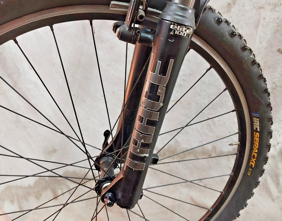 2010 Cannondale F300 MTB Bike Large Hardtail Manitou SRAM SX4 USA Made ...