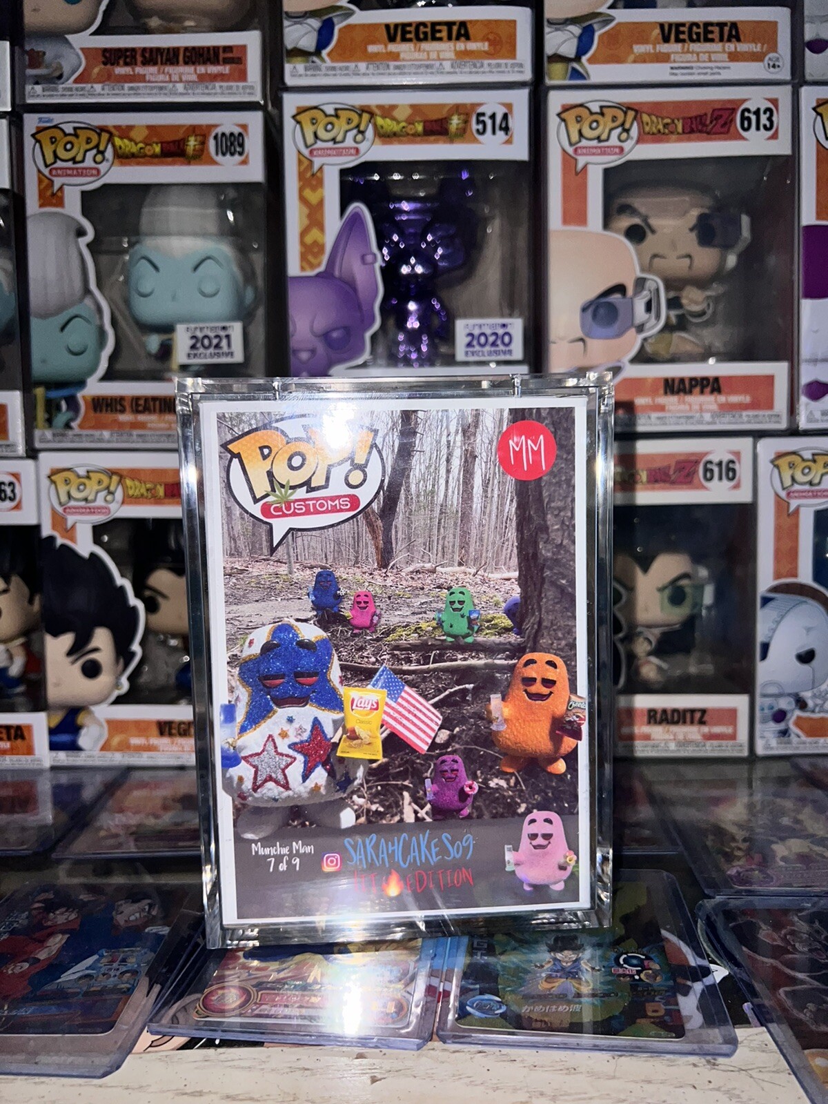 Custom 1 of 1 weed Munchie Man funko aka Grimace funko pop | eBay