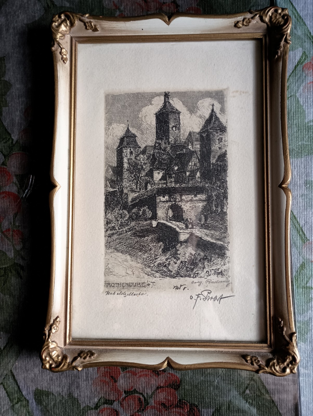 ANTIQUE Step into History with Otto Ferdinand Probst's Rothenburg ...