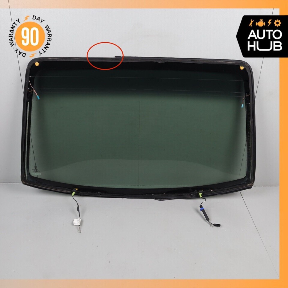 03-13 Maserati Quattroporte M139 Rear Windshield Wind Shield Back Glass ...