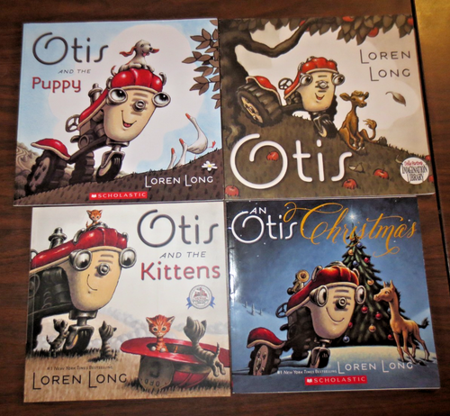 AN OTIS CHRISTMAS Lot of 4 Books By Loren Long OTIS the Tractor | eBay