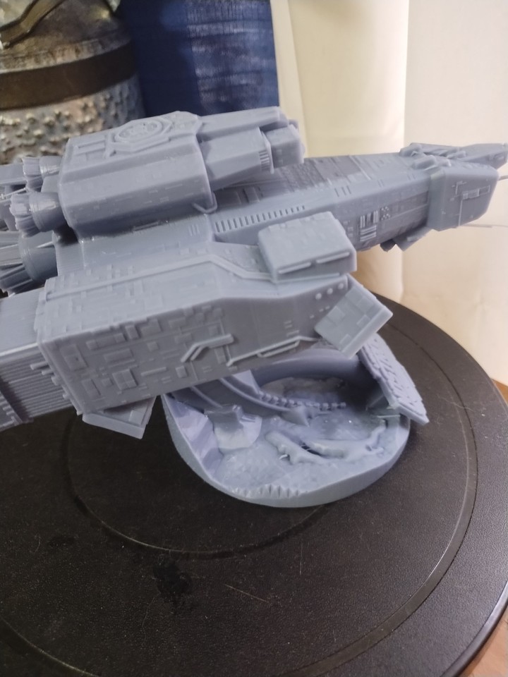 USCSS Nostromo 3D Resin Print With Stand 8.5" x 5" | eBay