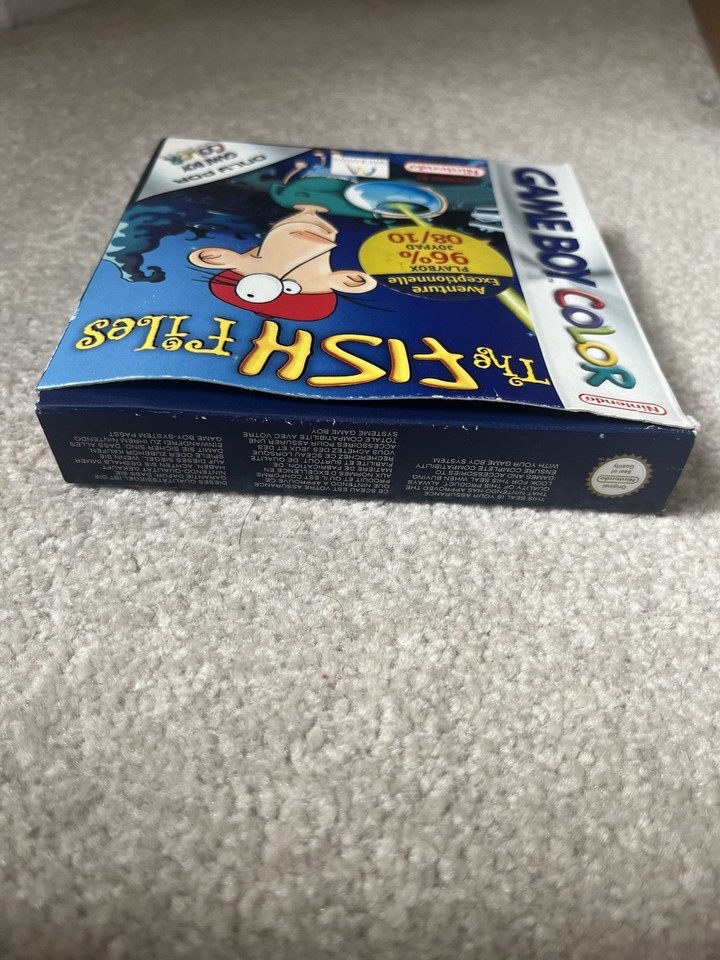 The Fish Files Gameboy Colour Edition Complete Set Rare Unplayed | eBay UK
