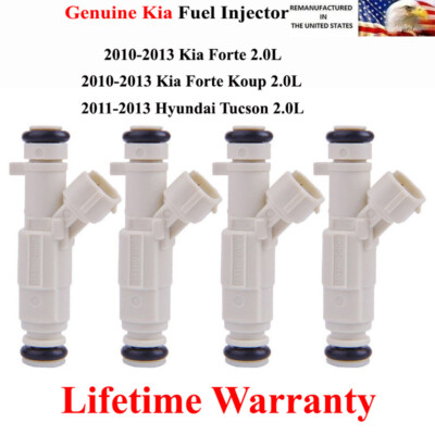 Genuine Set Of Upgraded KIA Fuel Injectors For 2011-12-2013 Hyundai ...