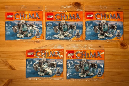 🐻‍ ️ LOT x5 LEGO CHIMA 30256 ICE BEAR MECH, RETIRED, HTF, up to 35% OFF ...