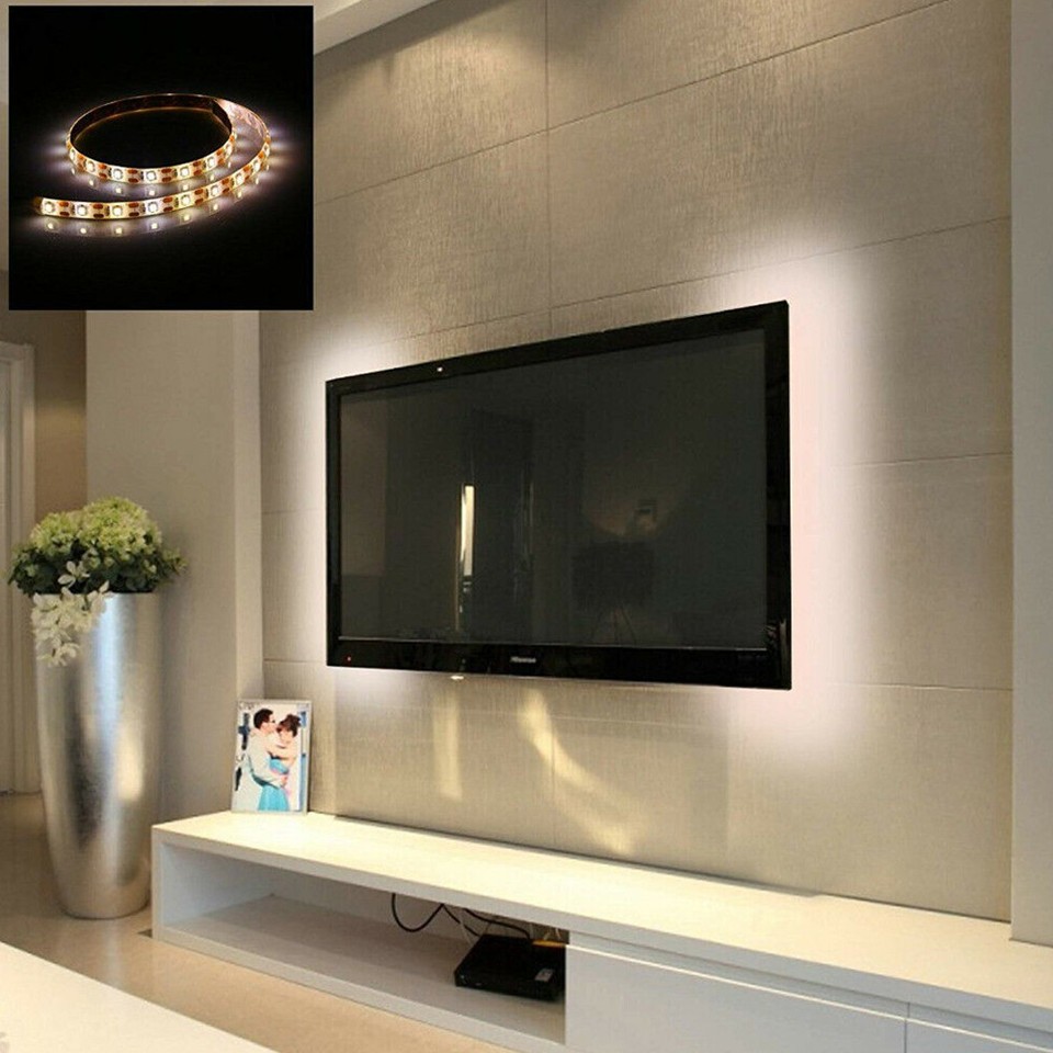 LED Strip Lights 5V Waterproof 2835 SMD Warm/Cool White 60led/m ...