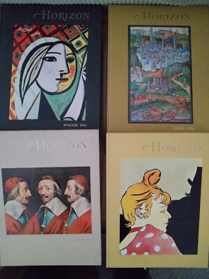 Horizon a Magazine of the Arts Volume 7. 1965 Complete 4 issues ...