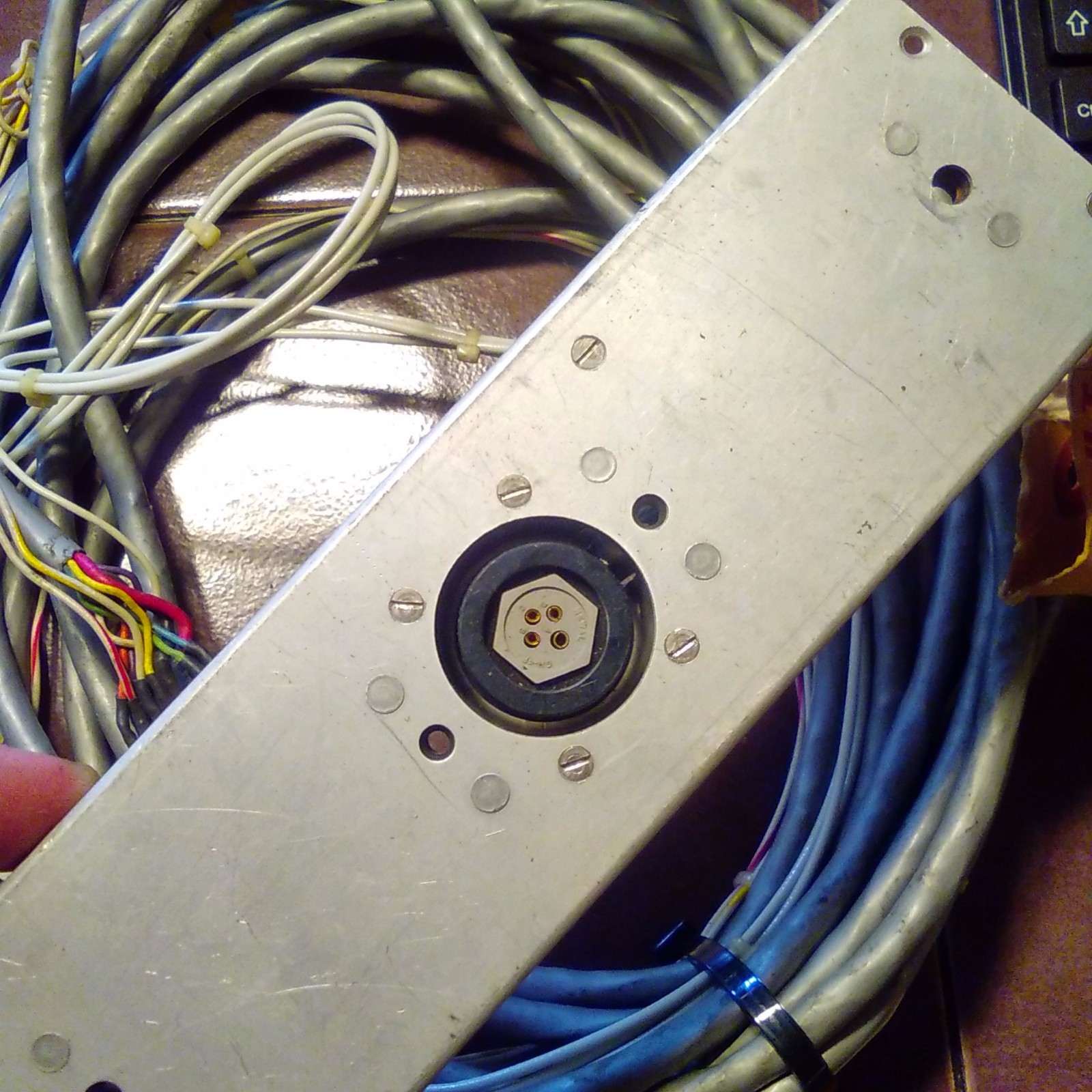 Narco ADF 140 & ADF 141, Backplate, connectors, Loop cable with wires ...