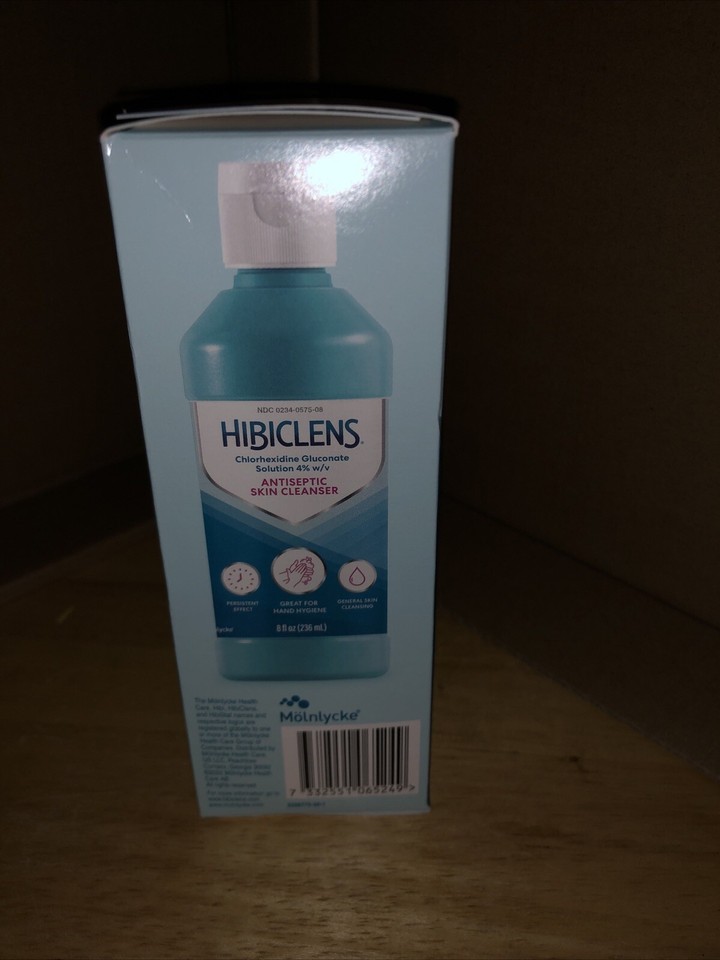 Hibiclens Antimicrobial Antiseptic Skin Cleanser, 8 oz OPEN BOTTLE | eBay