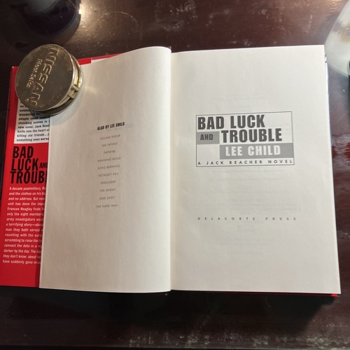 Bad Luck and Trouble by Lee Child, NEW 1st. PRINT Hardcover, FREE SHIP 9780385340557| eBay