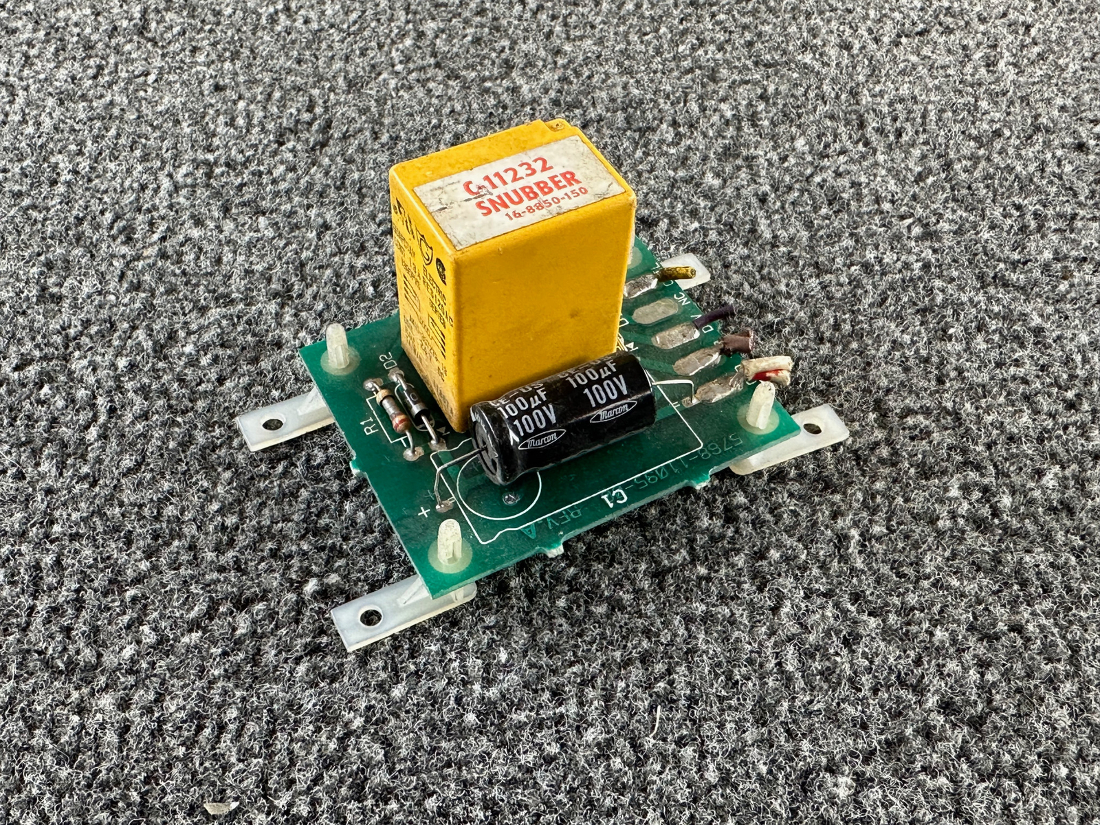Williams Pinball Machine Relay Board 5768-11095-00 C-11232 Snubber | eBay