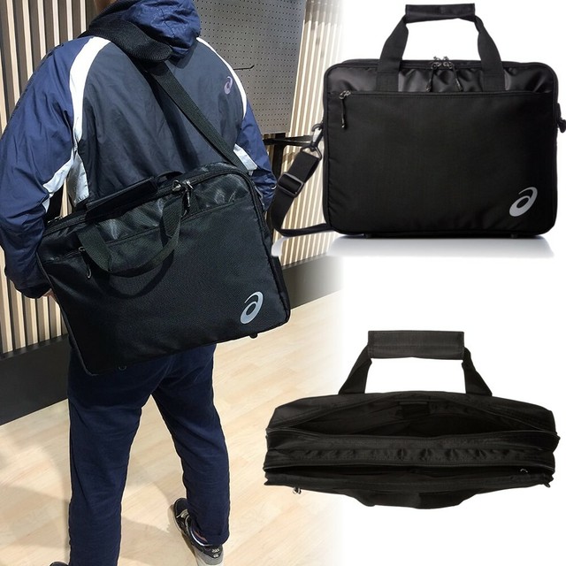 ASICS Briefcase Pro Brief Bag Eba633 9090 Black / Black Current Model ...