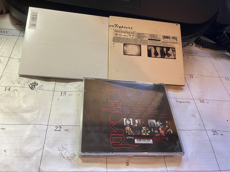 FOO FIGHTERS/PROBOT 3 CD LOT: PROBOT, THERE IS NOTHING, BUT HERE WE ARE | eBay