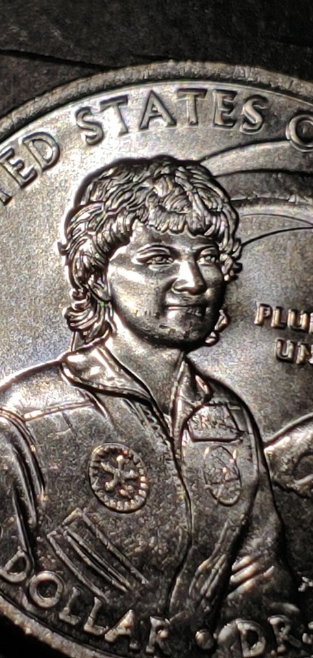 Dr. Sally Ride Quarter MAJOR ERROR "Demonic" Sally Ride 2022 D | eBay