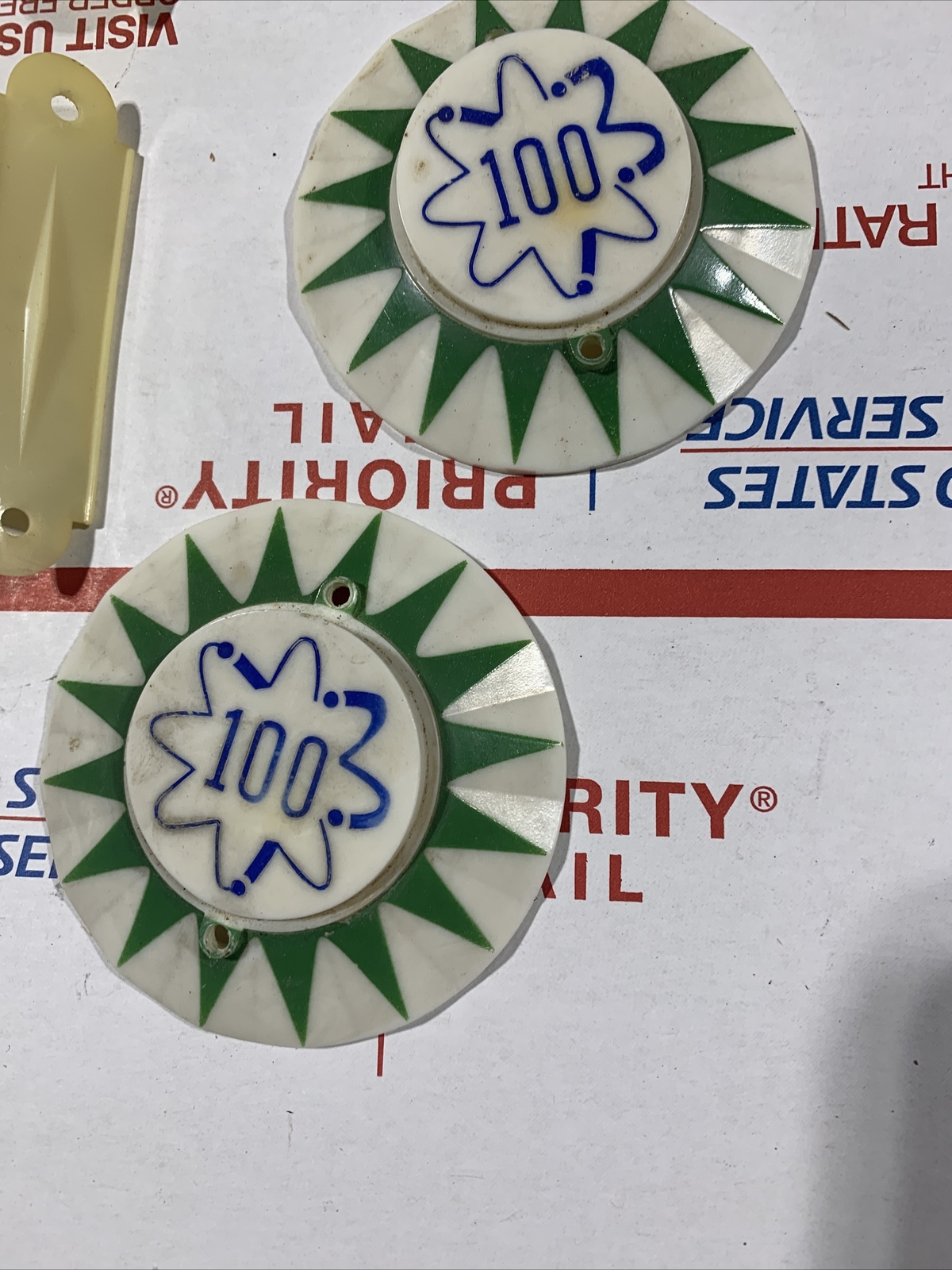 Williams Dealers Choice Pinball Machine Pop Bumper Cap/lane Guide Set ...