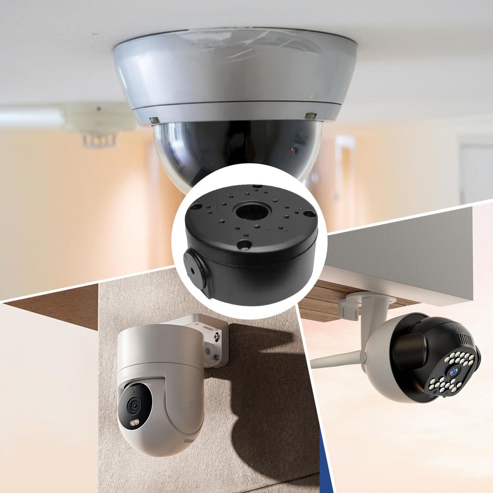 Camera Junction Box Security Camera Bracket Outdoor Hide Cable ...