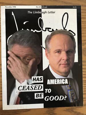 The Limbaugh Letter - Rush Limbaugh Newsletter Magazine - November 1998 ...