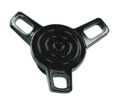 BLACK 3-WING SPINNER GAS CAP VENTED BAYONET TANKS HARLEY 1973-82 ...