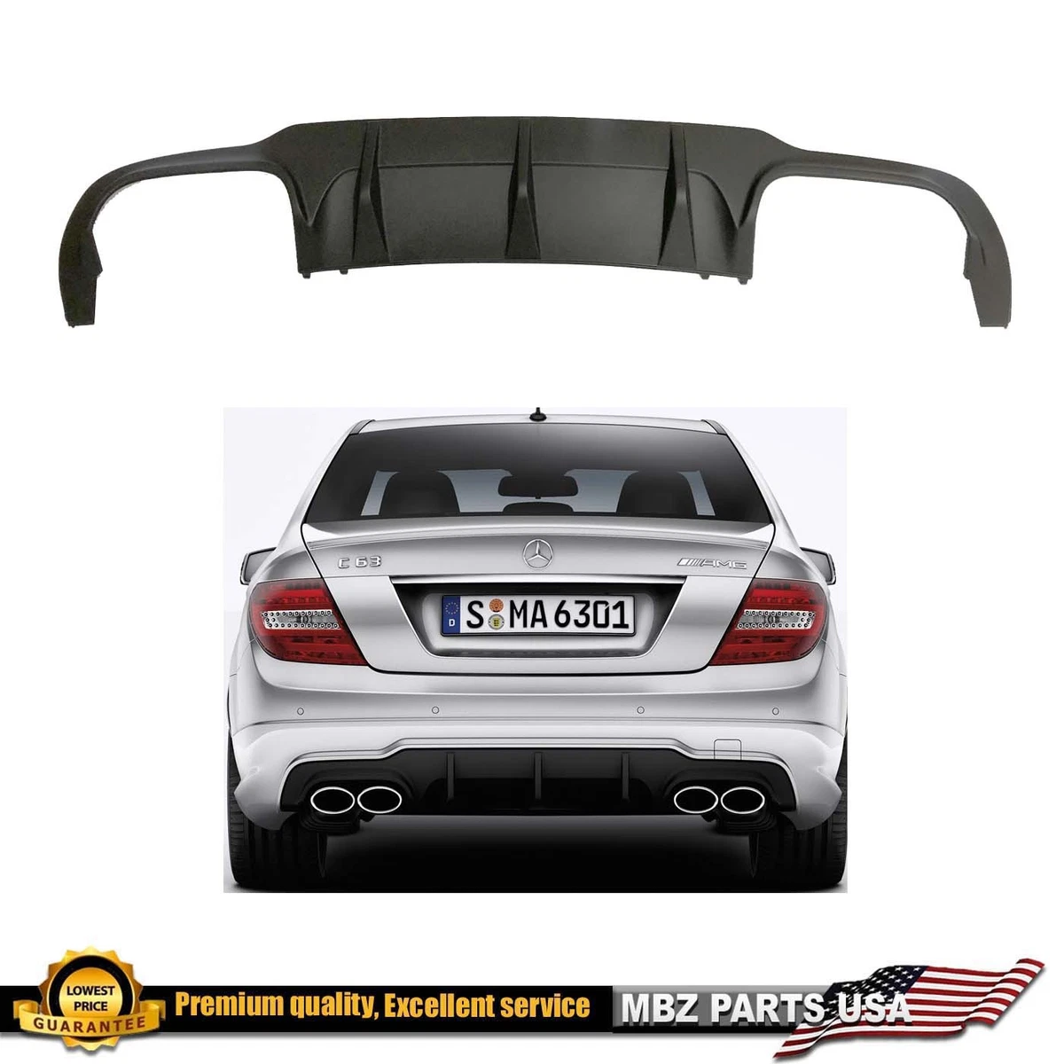For Benz-W204 C63 C180 C200 C250 C300 C350 Wide LB Style, 50% OFF