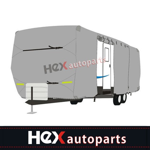 Waterproof RV Cover Motorhome Outdoor Camper Travel Trailer Cover 27,28 ...