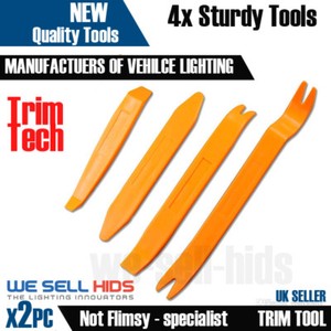 4pcs Car Trim Removal Tool Kit Panel Door Pry Dash Interior Clip Set ...