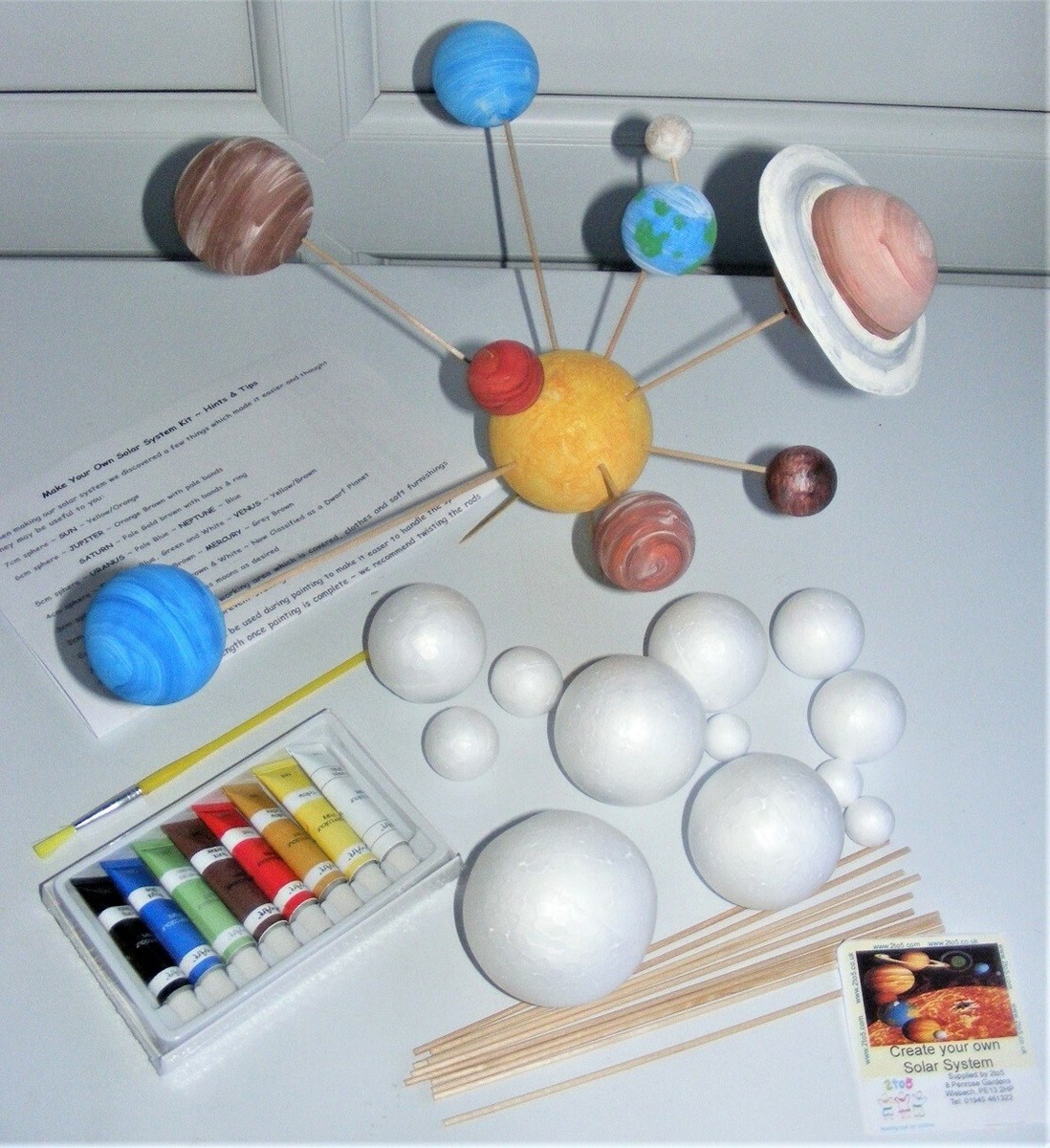Homemade Solar System Projects For Kids How To Make A DIY Solar System