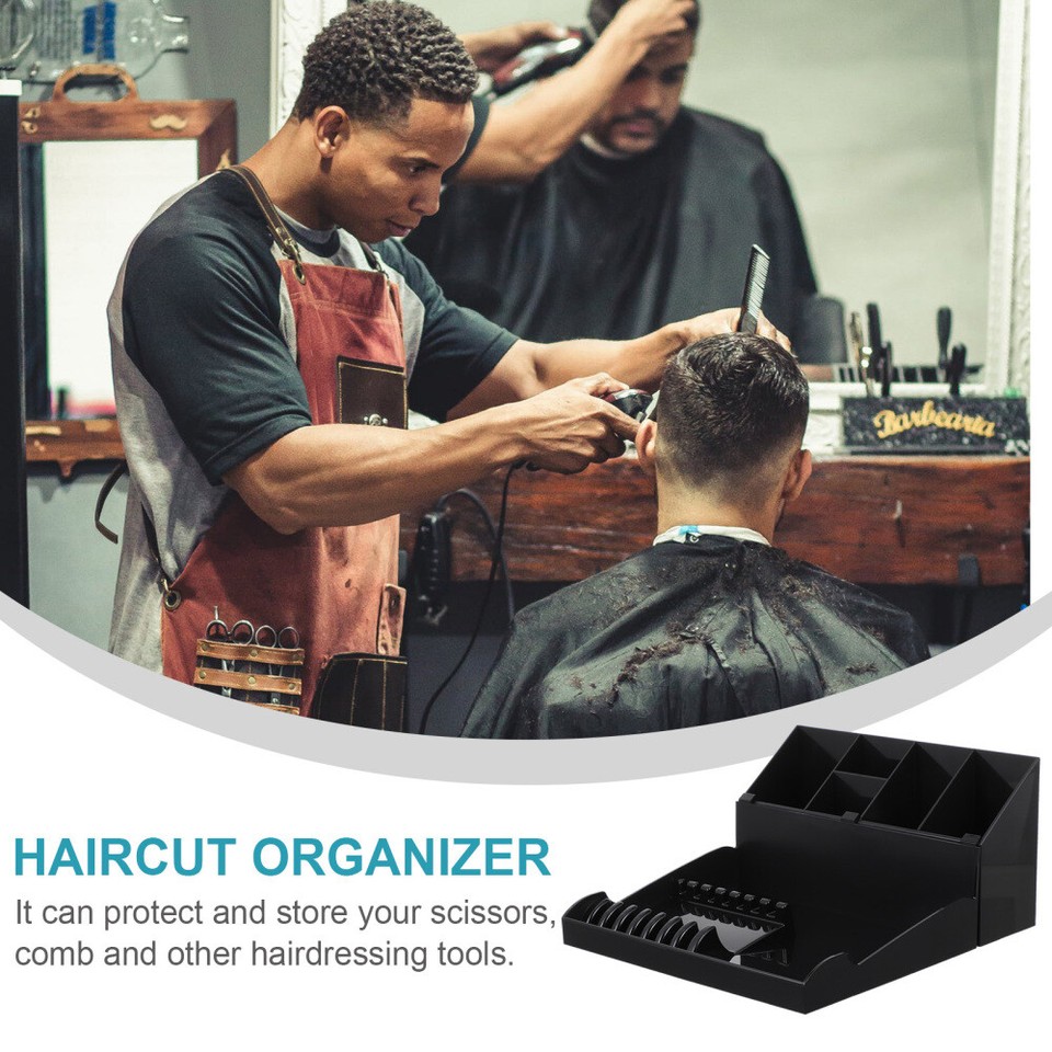 Shear Salon Hairdressing Tool Storage Tools Organizer Razor Tray Man | eBay